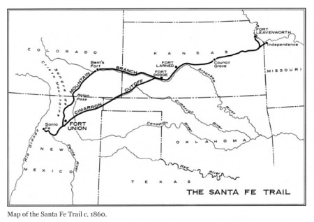 map_of_santa_fe | American Museum of Western Art